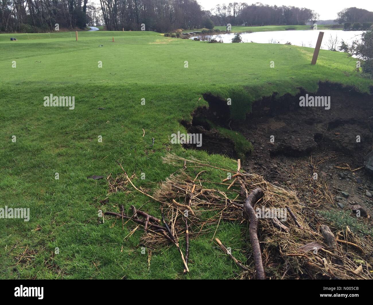 Golf course flooding hi-res stock photography and images - Alamy