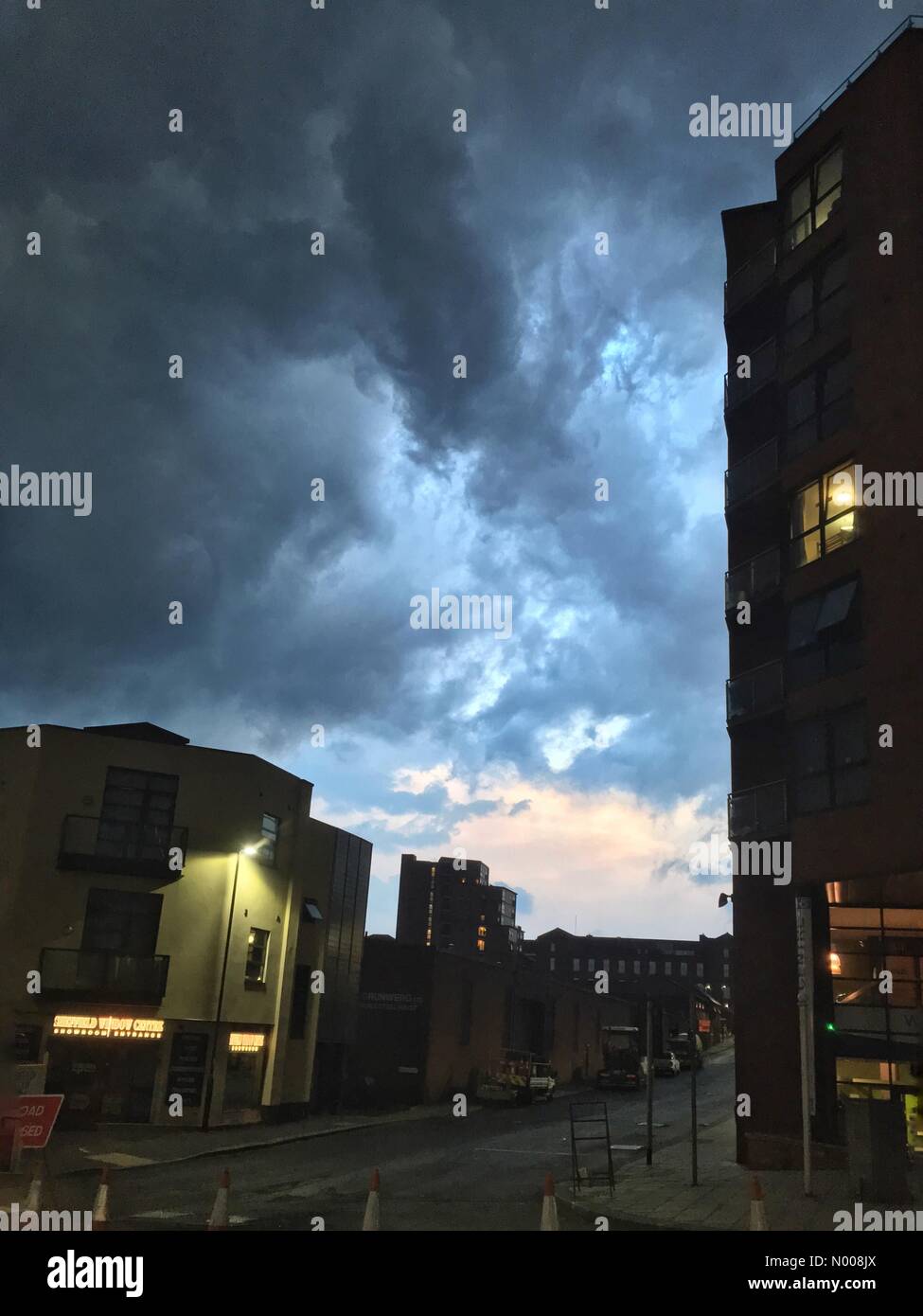 Broad Ln, Sheffield, UK. 13th Sep, 2016. UK weather. 13th September ...