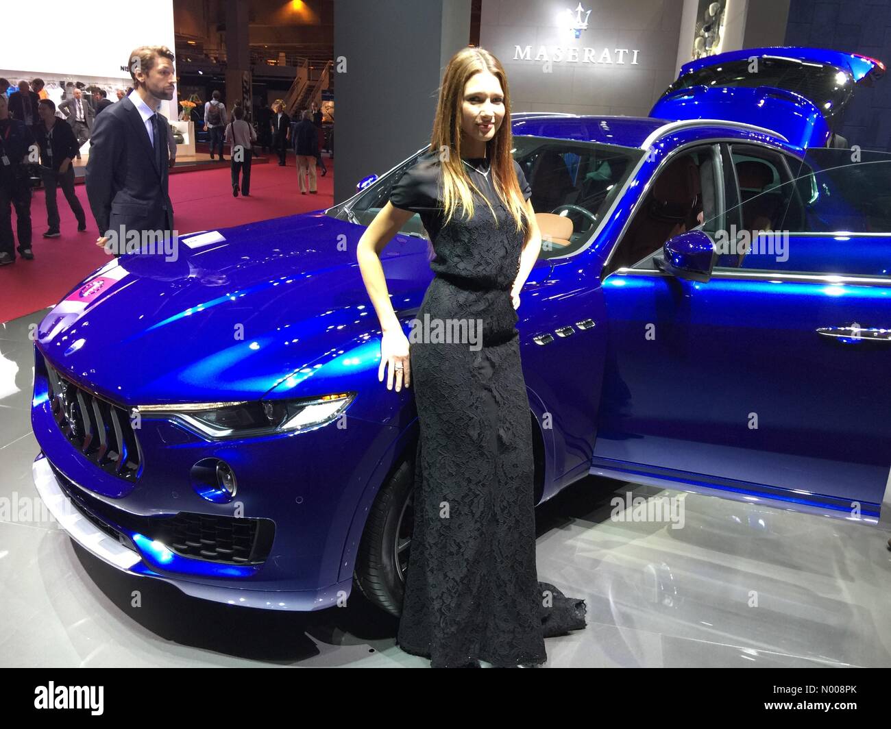 Paris,France. 29th September, 2016. World premier of Maserati Levante ...
