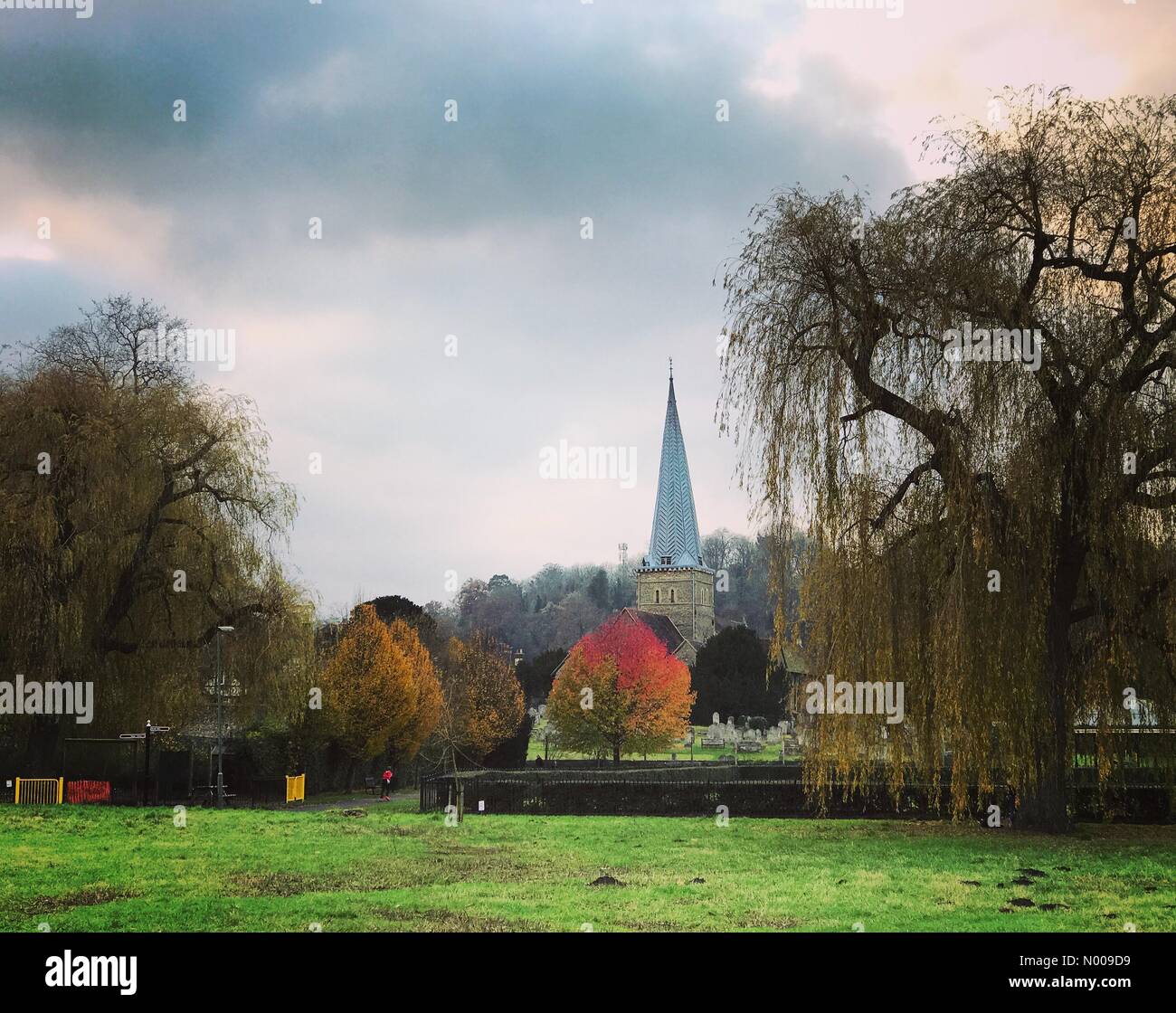 Bandstand Church In Godalming Surrey High Resolution Stock Photography ...