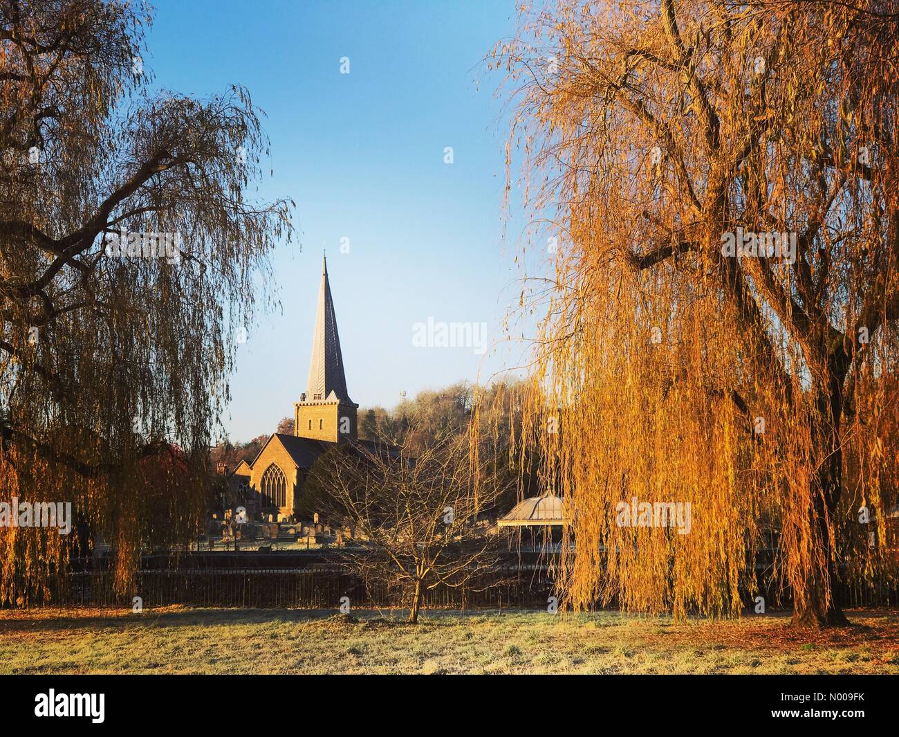 Bandstand church in godalming surrey hi-res stock photography and ...