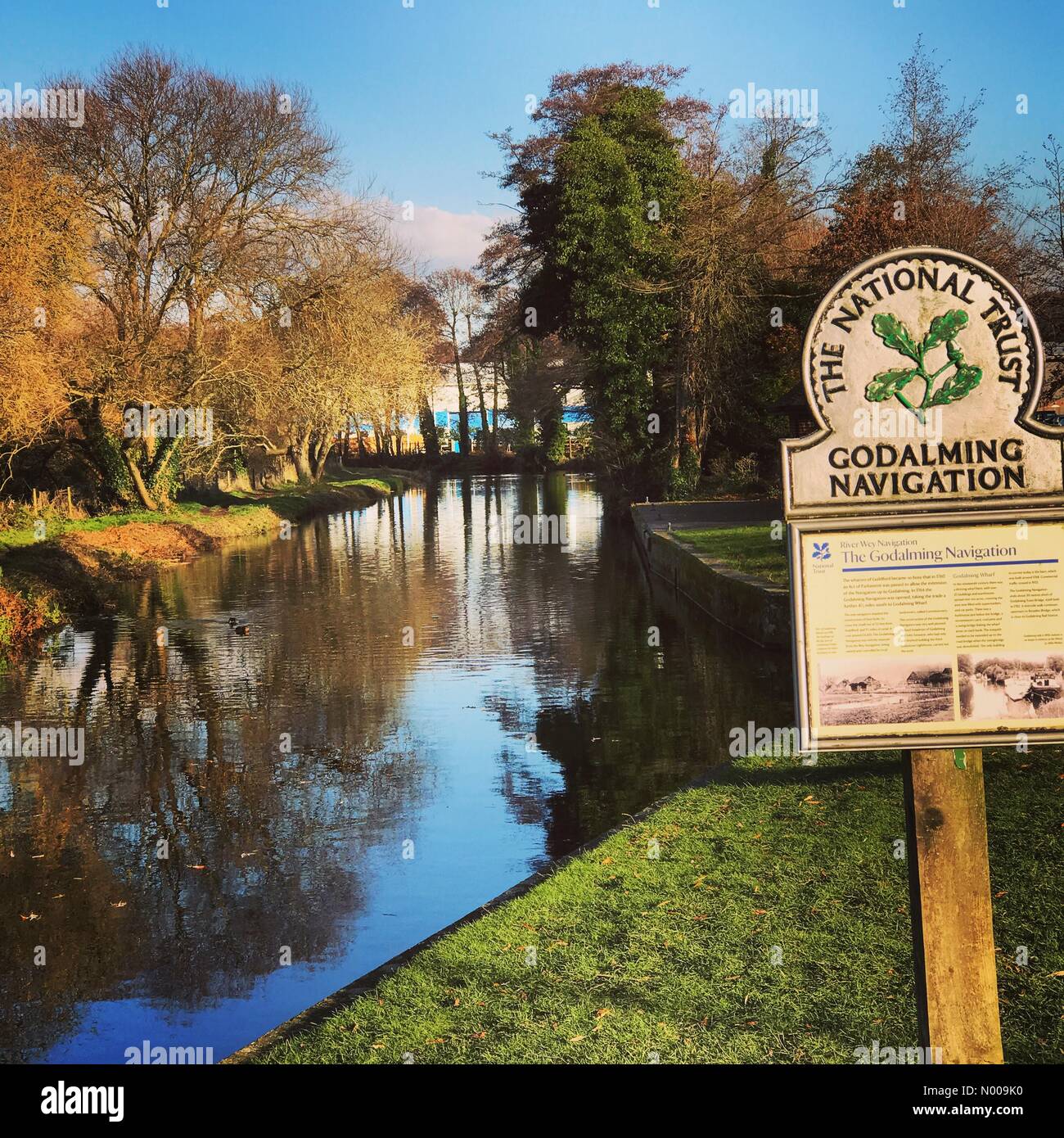 Godalming navigation hi-res stock photography and images - Alamy