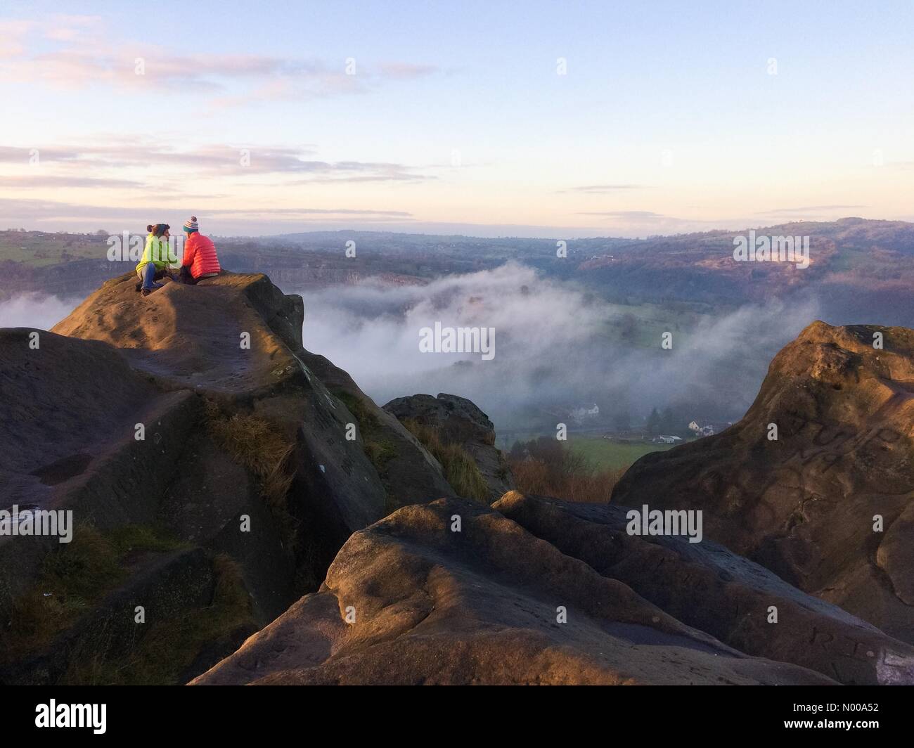 Matlock, UK. 30th Dec, 2016. UK Weather 30th December 2016 - Dusk at ...