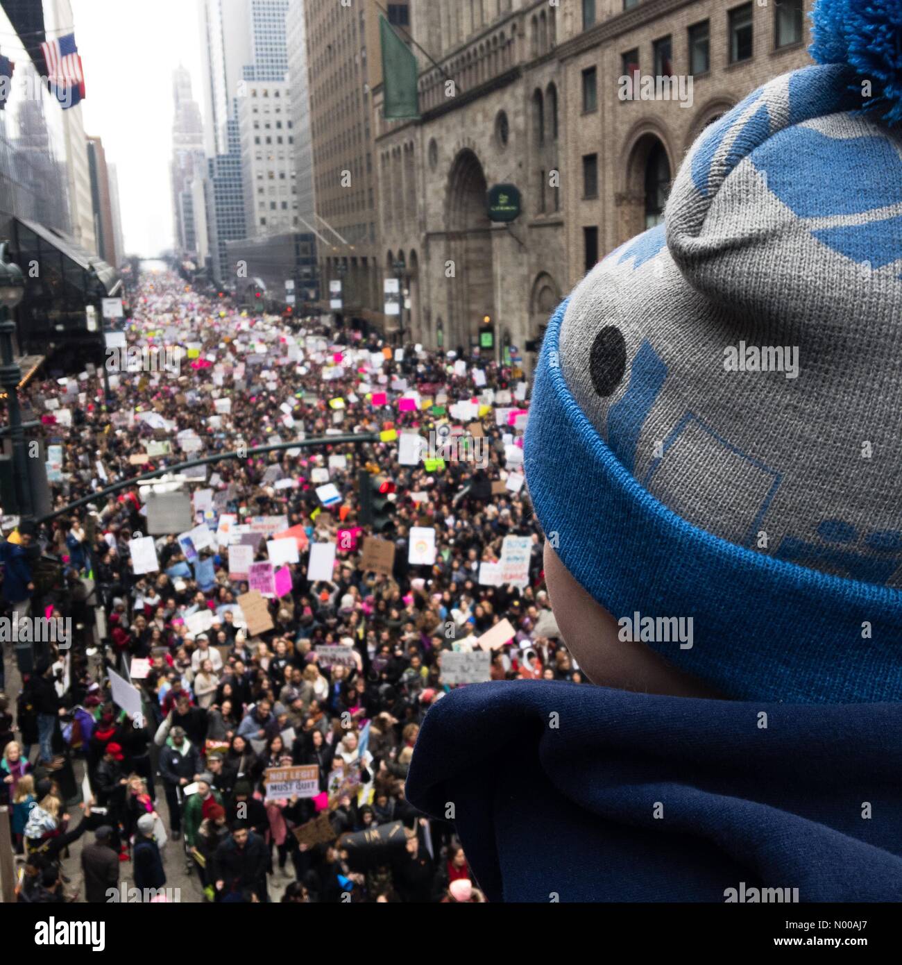 Women's march 2017 january young hi-res stock photography and images ...