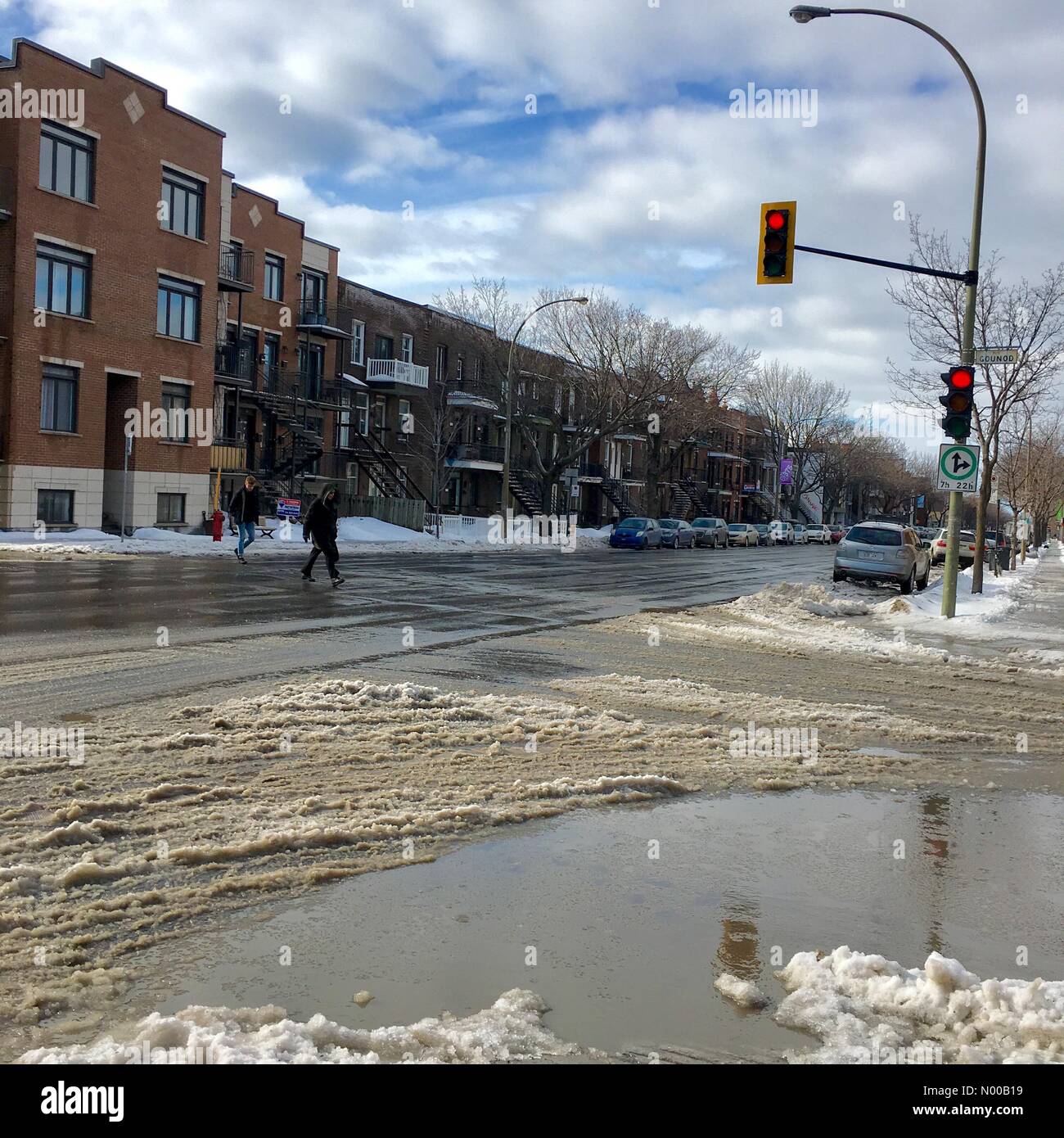 Montreal freezing rain hi-res stock photography and images - Alamy