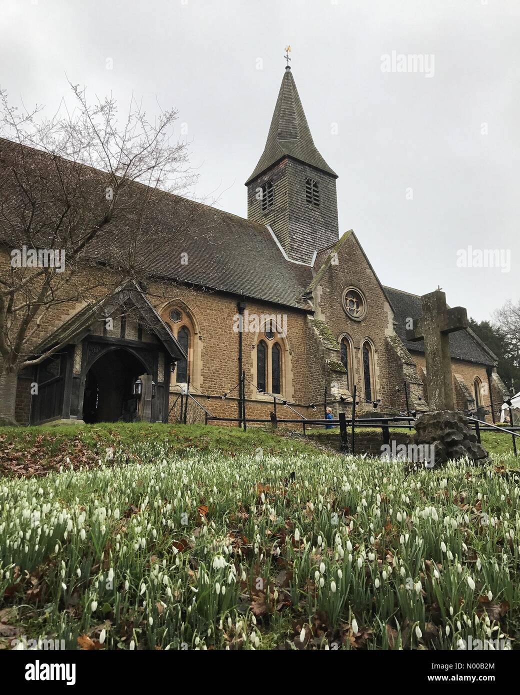 Busbridge church hi-res stock photography and images - Alamy