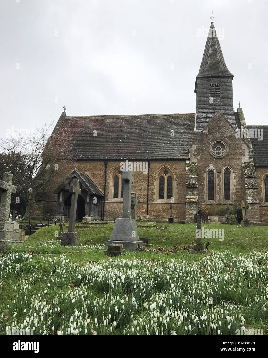 Busbridge church hi-res stock photography and images - Alamy