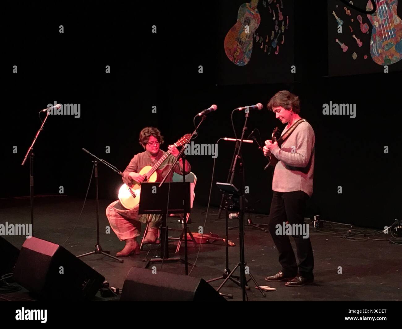 Sam Muir is joined on stage by Lara Taylor for a classical duet at the ...