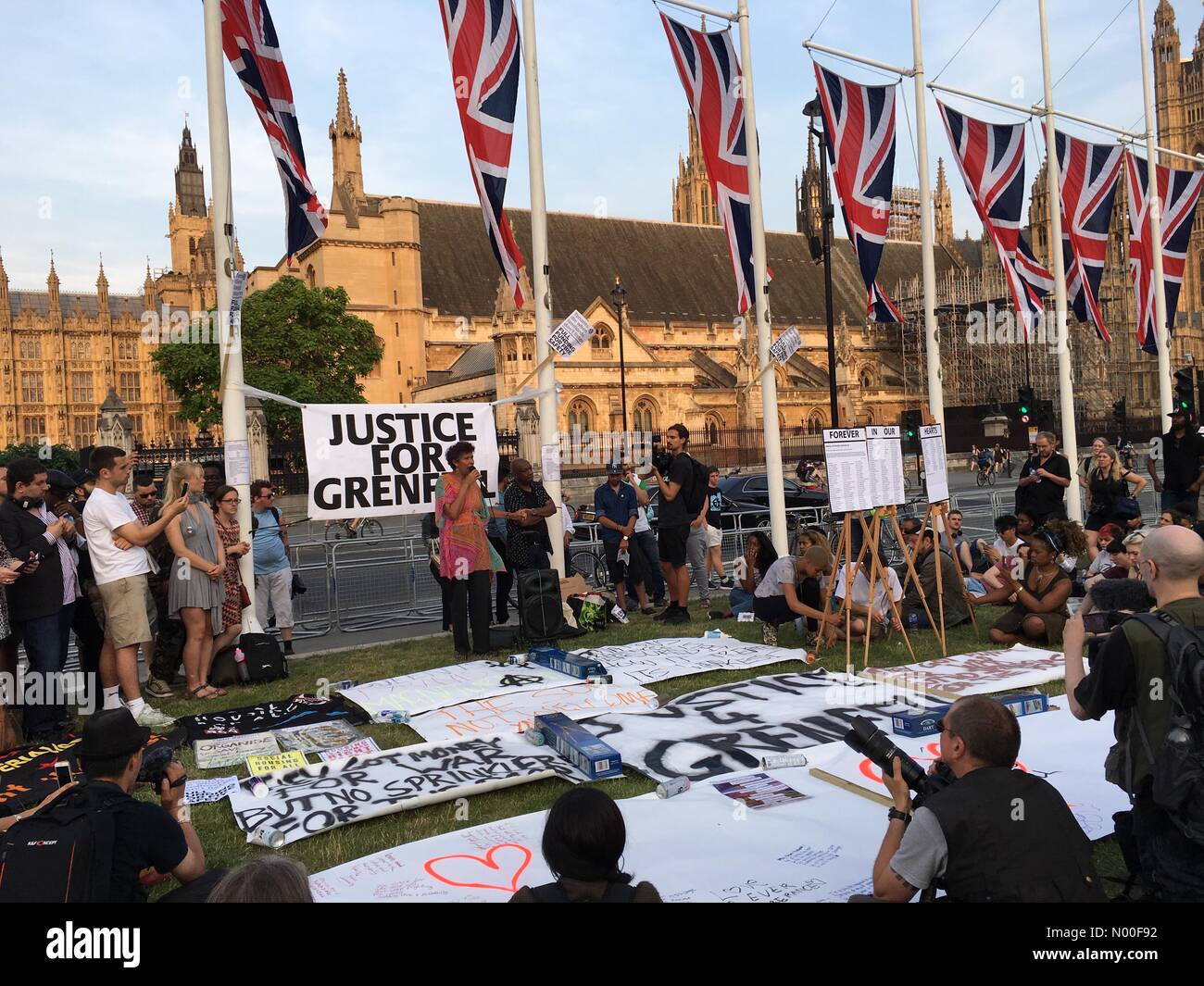Memorial for the residents of Grenfell Tower Parliament 8pm Monday June ...