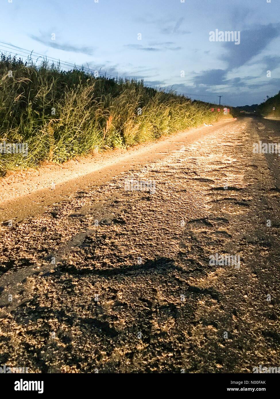 Melted tarmac uk hi-res stock photography and images - Alamy