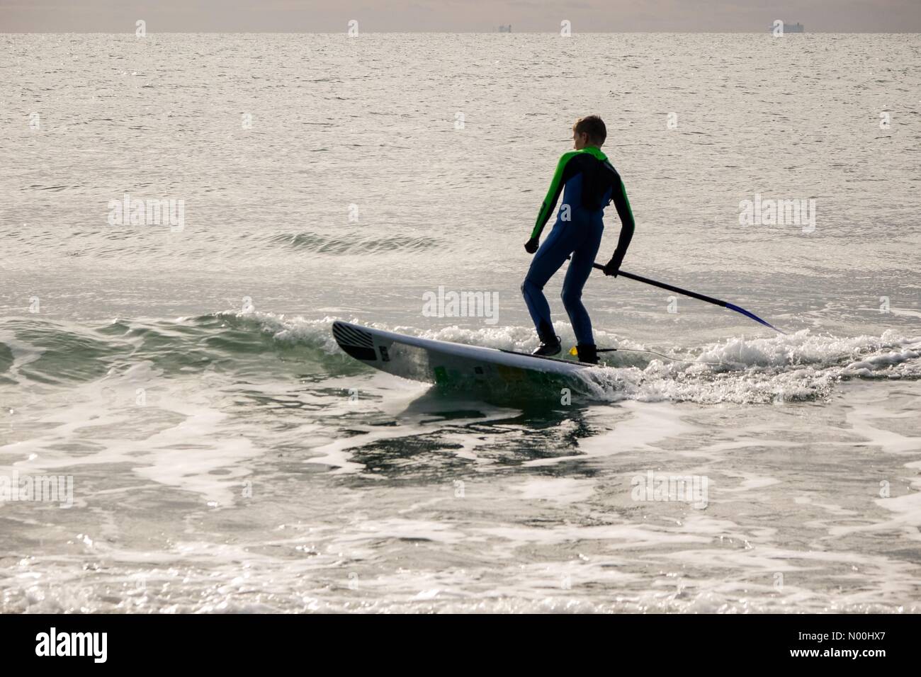 UK Weather: Sunny intervals at Wittering. West Strand, West Wittering ...