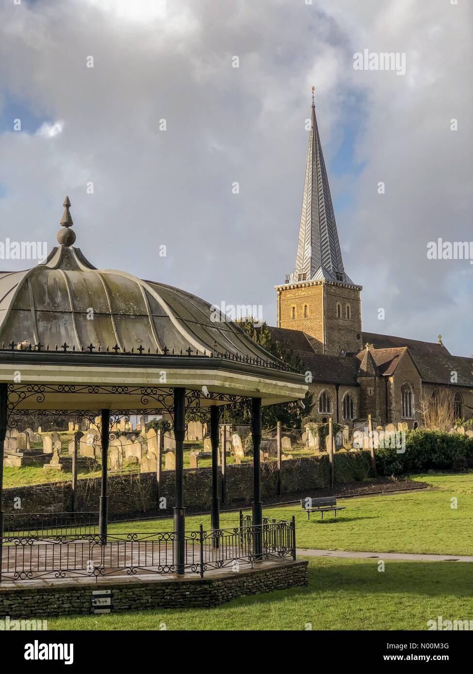 Bandstand church in godalming surrey hi-res stock photography and ...