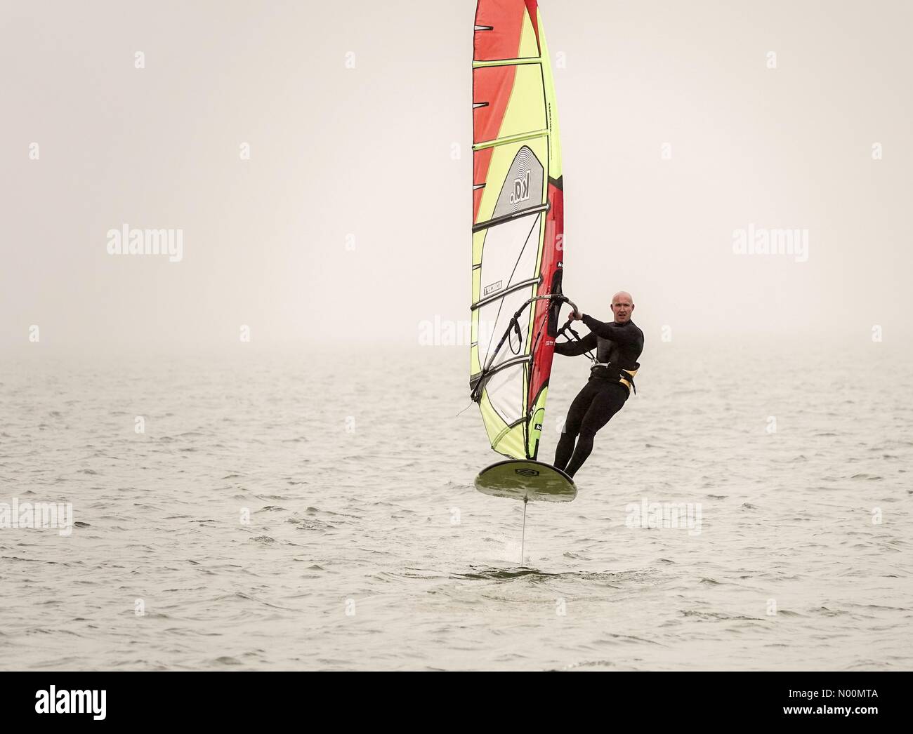 Hydrofoil windsurfing hi-res stock photography and images - Alamy