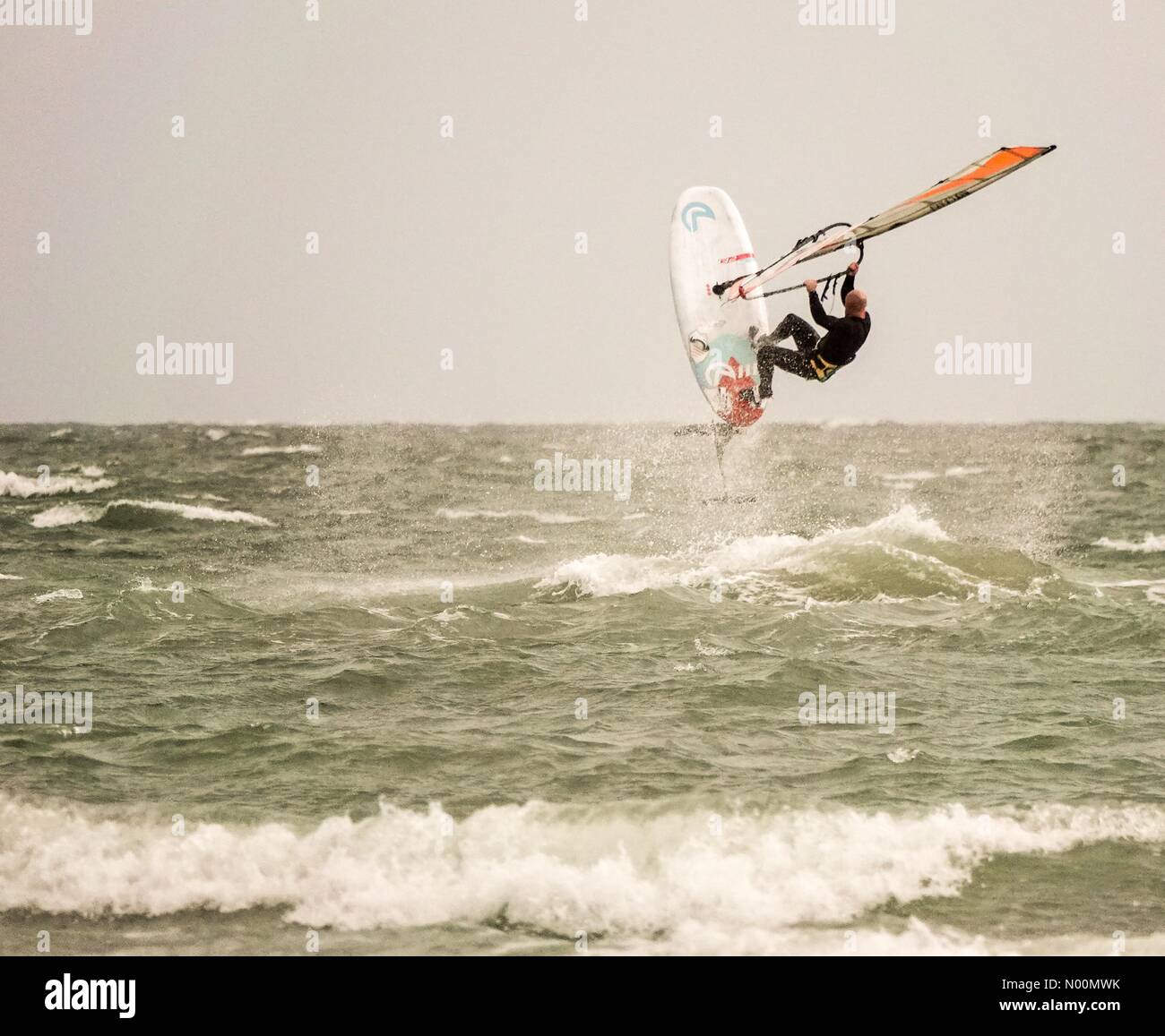 Hydrofoil windsurfer hi-res stock photography and images - Alamy