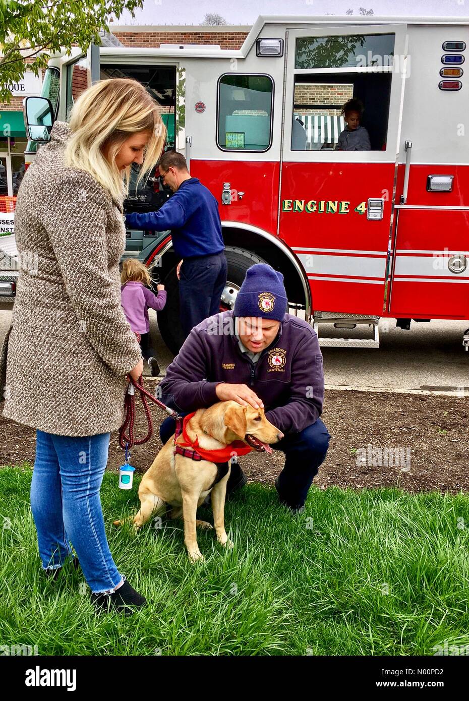 Greendale fire truck hi-res stock photography and images - Alamy