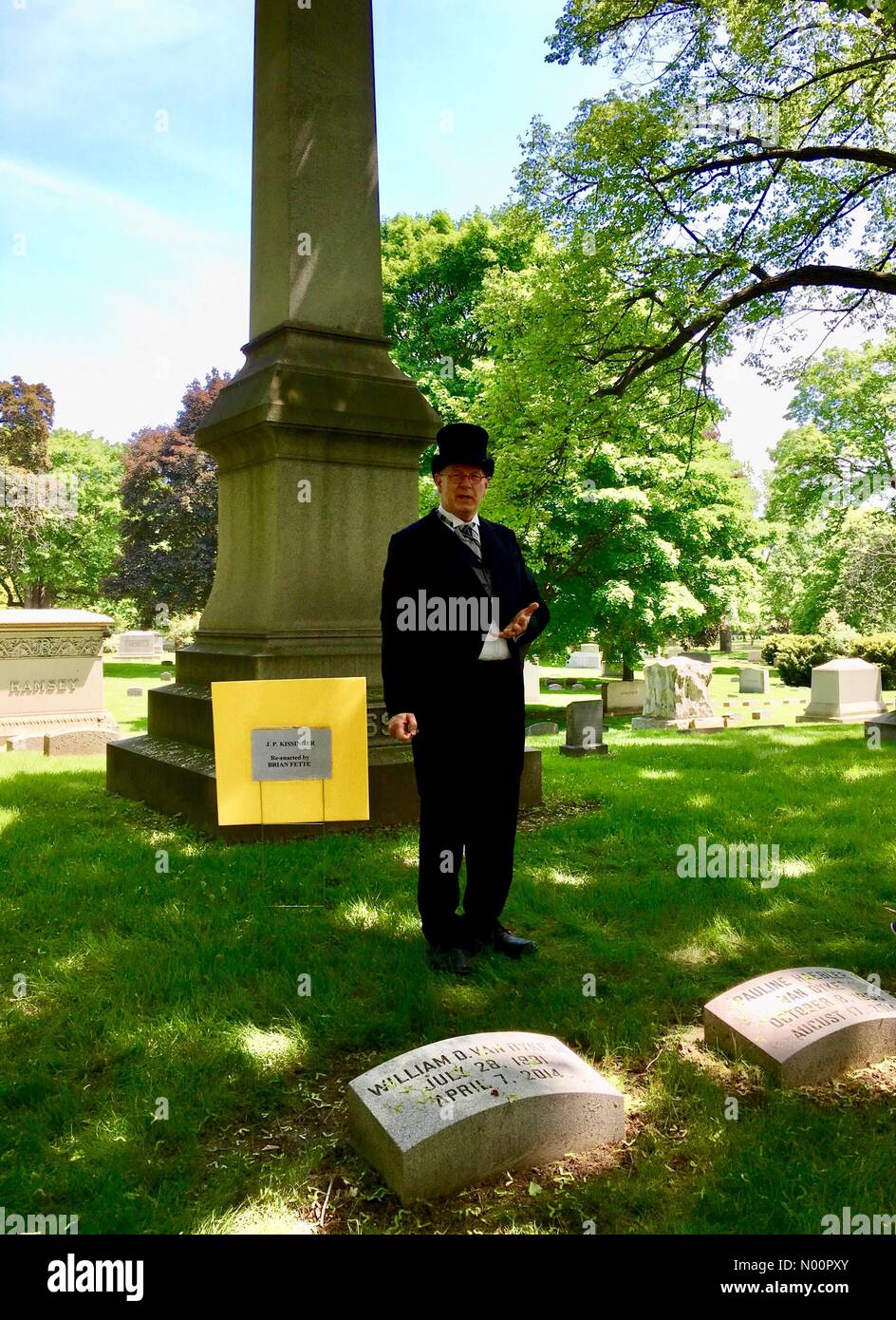 Memorial Day Commemoration at Forest Home, 28th May 2018, Milwaukee, WI ...