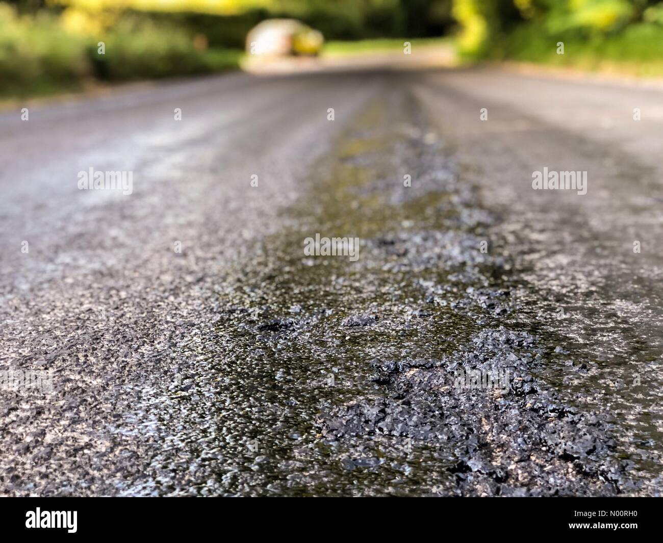 Uk roads melting heat hi-res stock photography and images - Alamy
