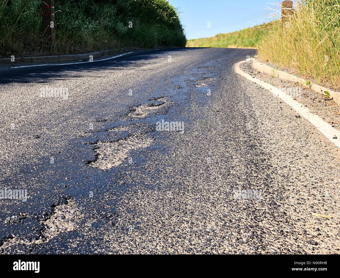 Uk roads melting hi-res stock photography and images - Alamy