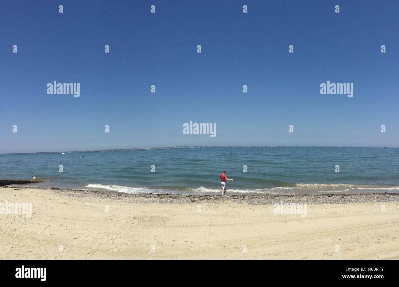 Isle of Wight, UK, 30 June 2018. British Heatwave on the Isle of Wight ...