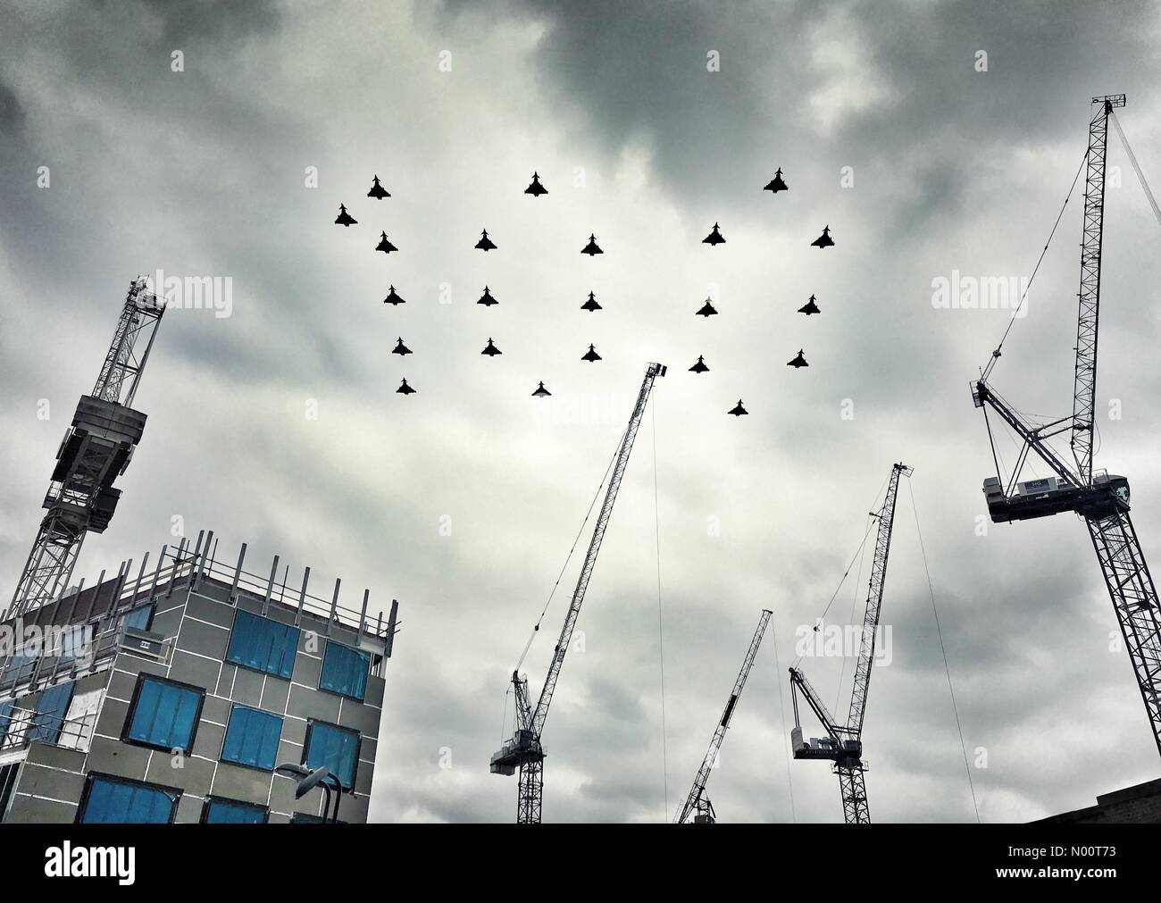 Formation of raf typhoons hi-res stock photography and images - Alamy