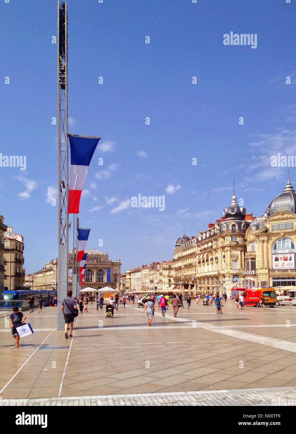 Flags montpellier hi-res stock photography and images - Alamy