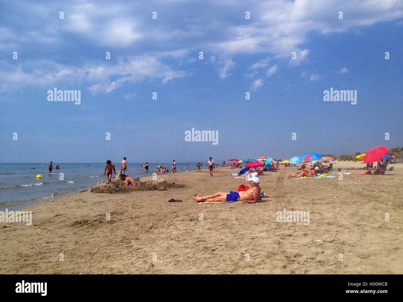 Petit travers beach montpellier hi-res stock photography and images - Alamy