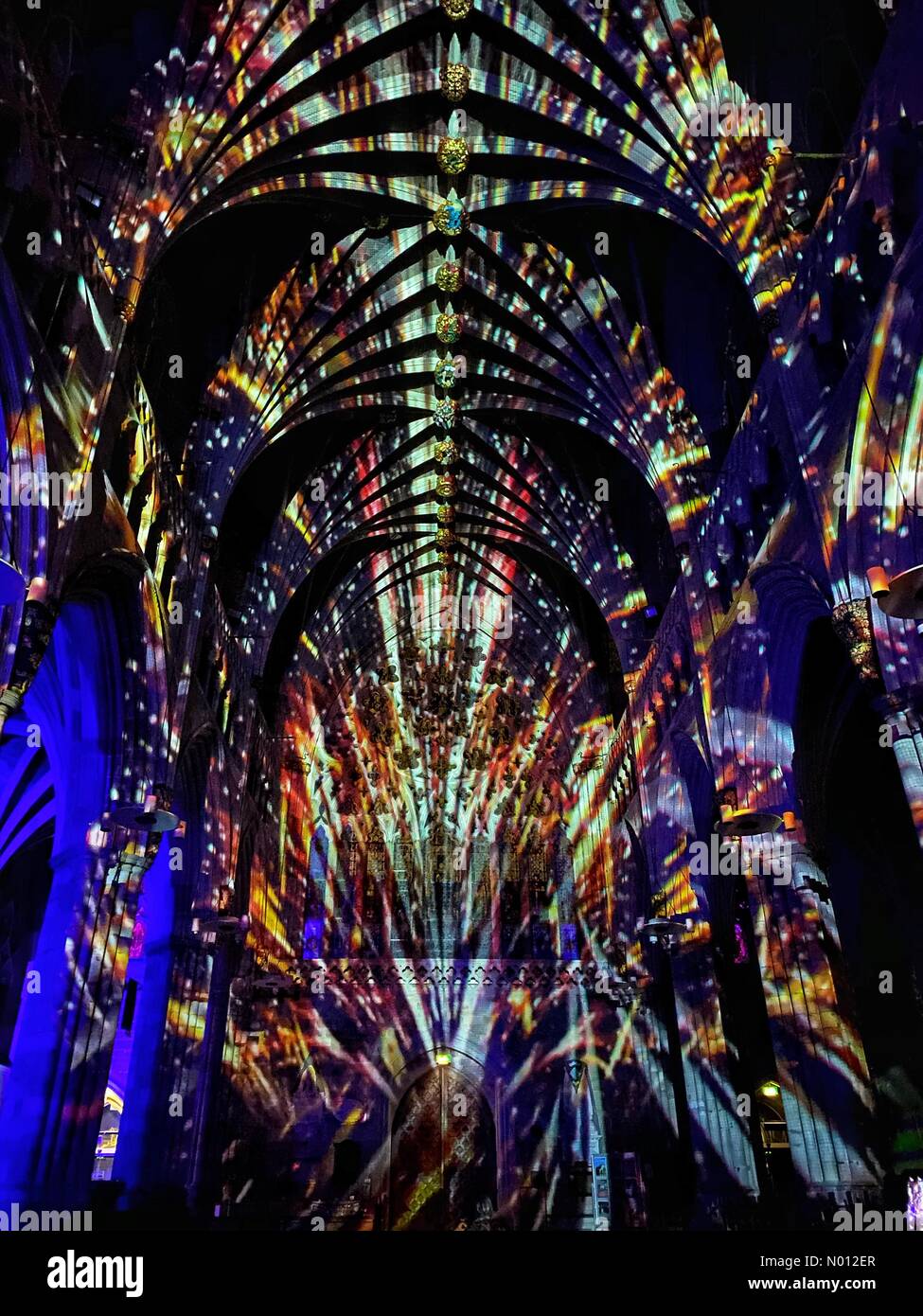 Exeter Cathedral, Exeter, Devon, UK. 5th March, 2020. SPACE at Exeter ...