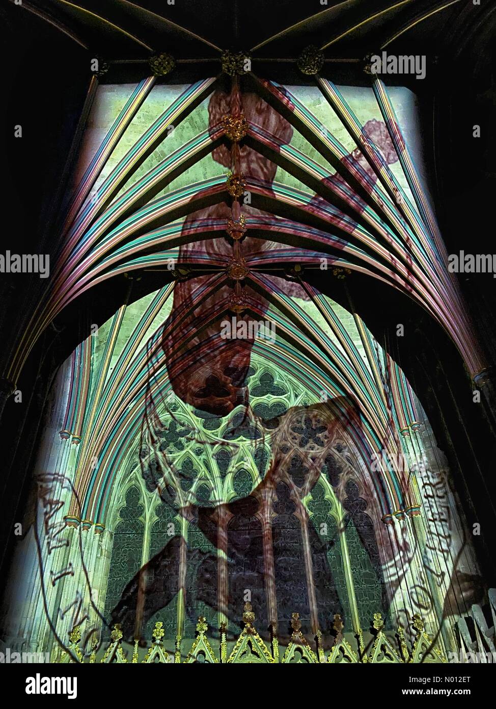 Exeter Cathedral, Exeter, Devon, UK. 5th March, 2020. SPACE at Exeter ...