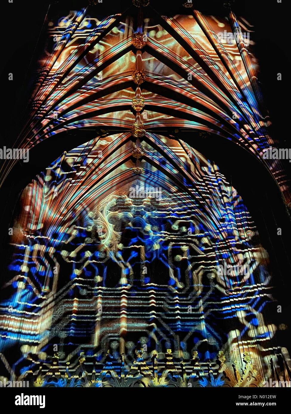 Exeter Cathedral, Exeter, Devon, UK. 5th March, 2020. SPACE at Exeter ...