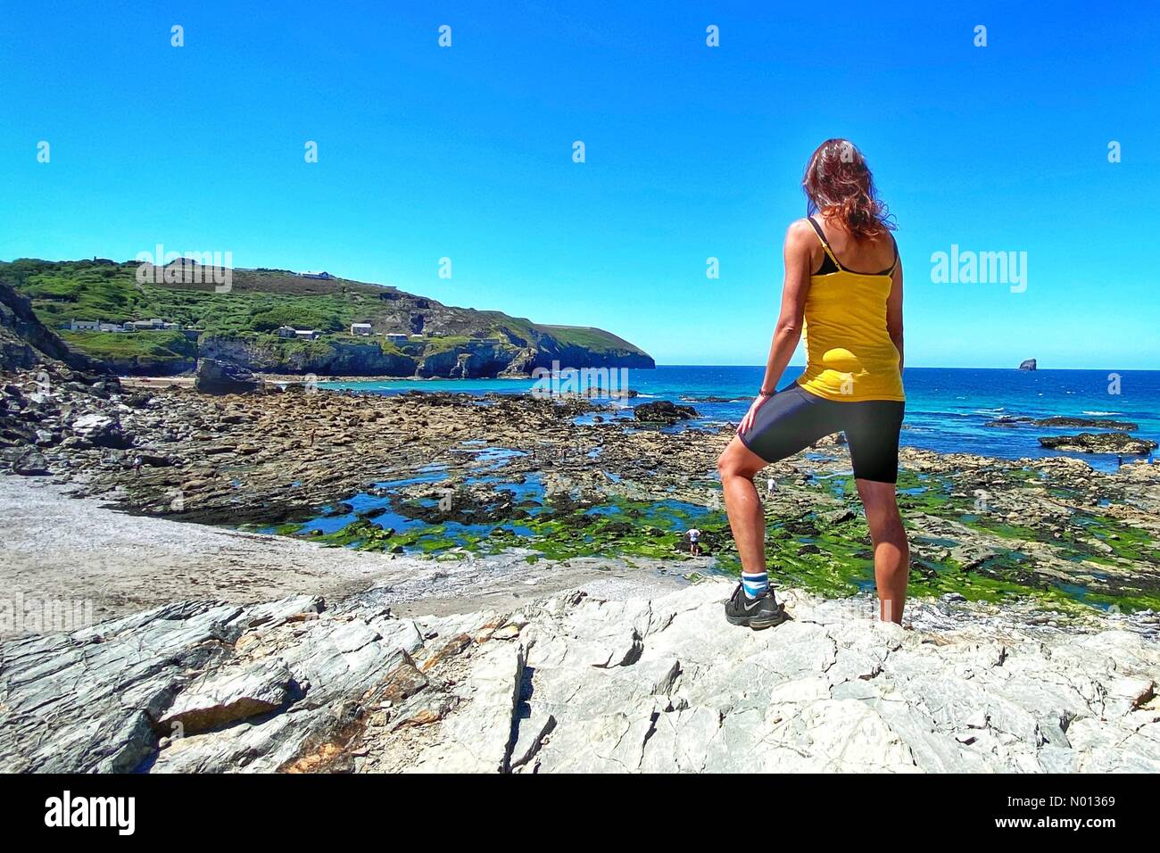 Trevellas coombe cornwall hi-res stock photography and images - Alamy