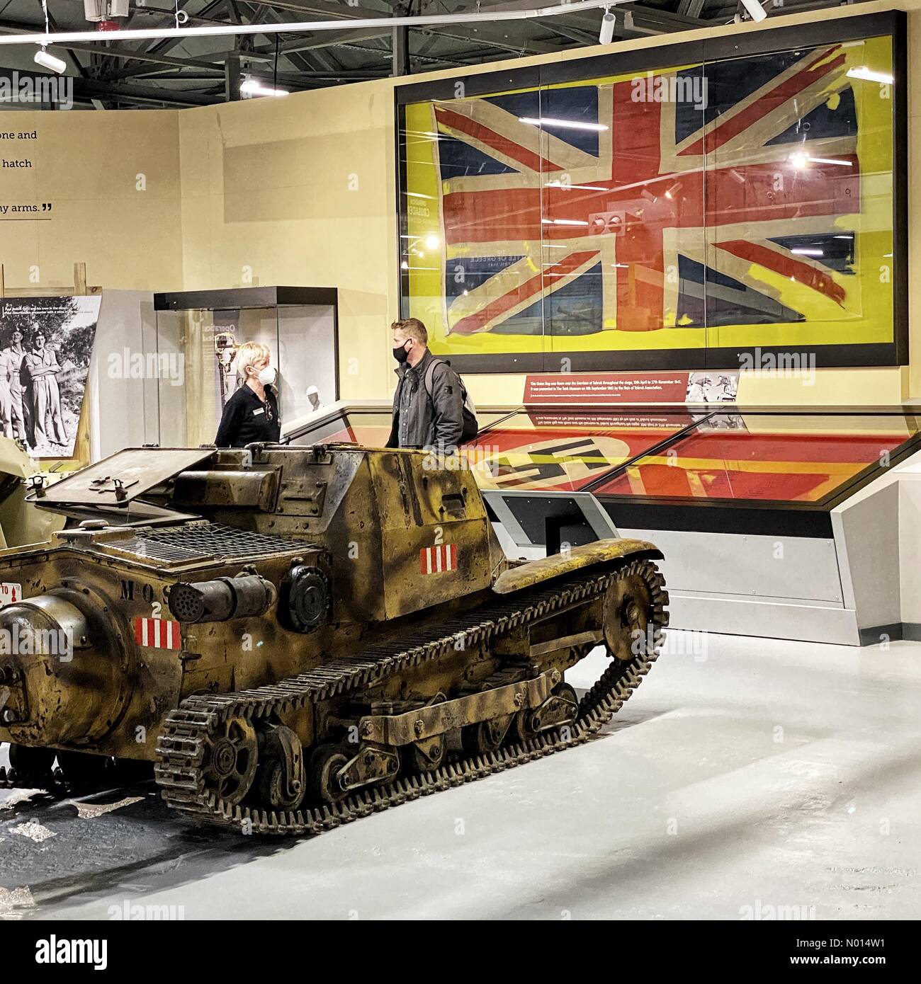 Bovington, Dorset, UK. 17th May, 2021. New exhibition ‘WW2: War Stories ...