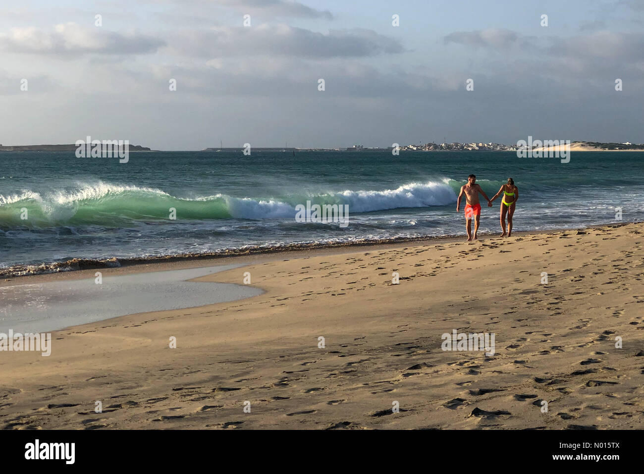 Brits abroad, Cape Verde. Praia de Chaves, Boa Vista. 24th October 2021 ...
