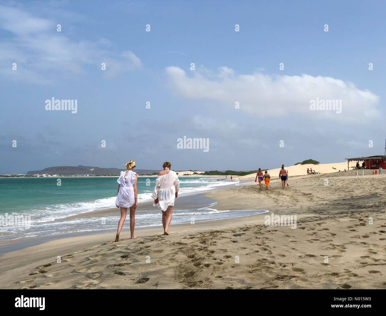 Brits abroad, Cape Verde. Praia de Chaves, Boa Vista. 25th October 2021 ...