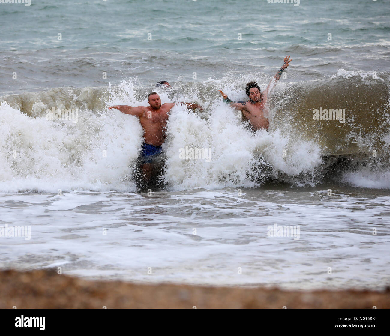 UK Weather: Cloudy at Hayling. Beachlands, Hayling Island. 02nd January ...