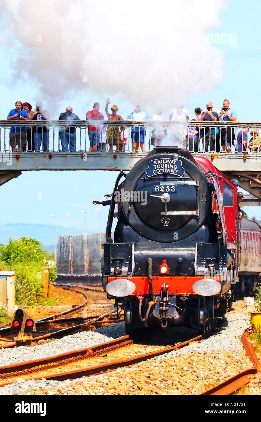 Duchess of sutherland steam locomotive hi-res stock photography and ...