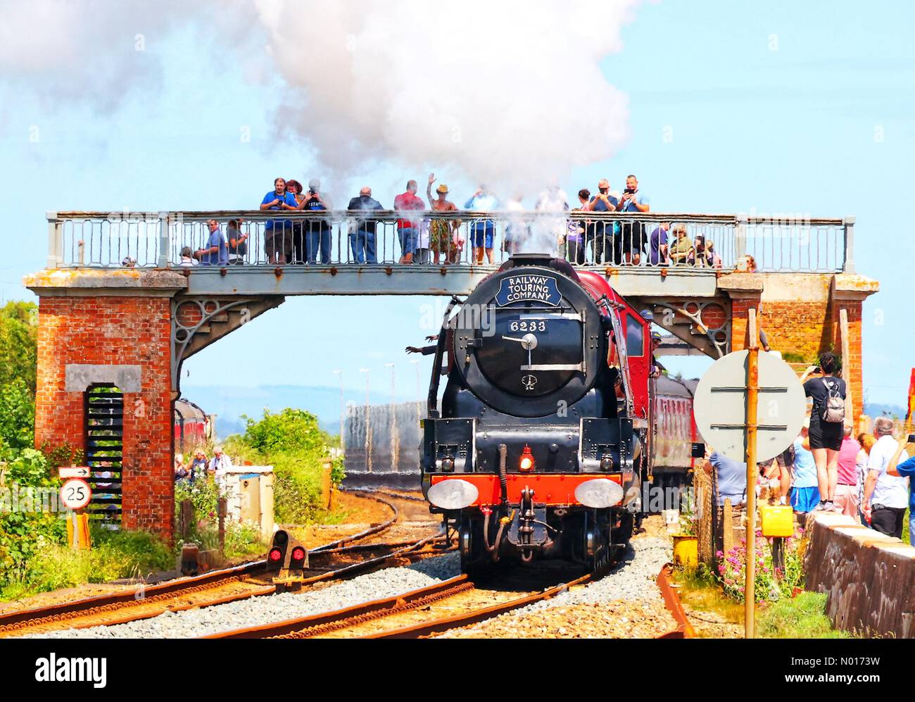 Duchess of sutherland steam locomotive hi-res stock photography and ...