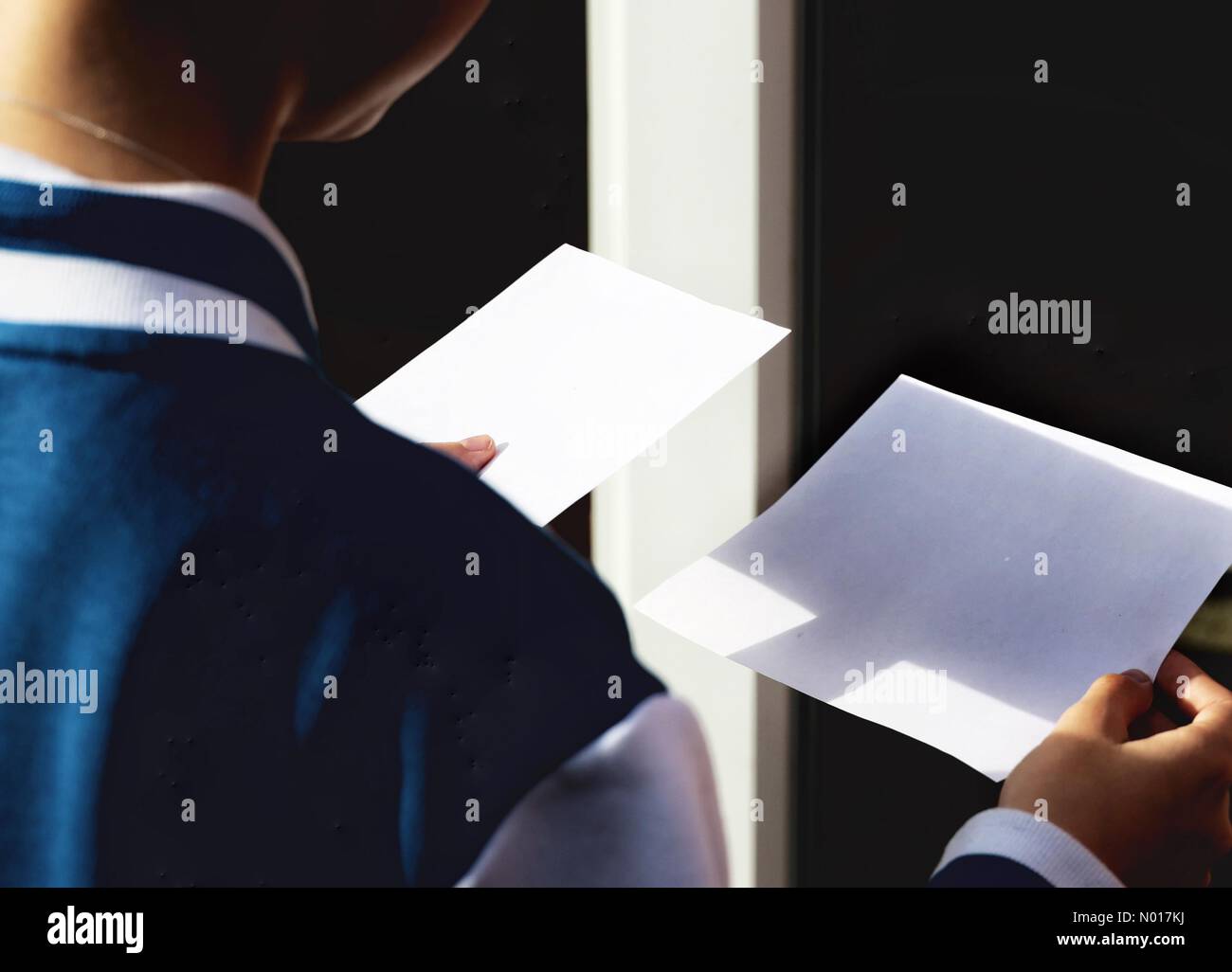 Partial solar eclipse spotting in Wantage, Oxfordshire, UK. Jack Porter ...