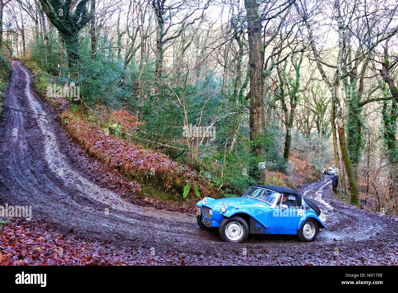 Dartmoor, Devon, UK. 7th Jan 2023. Exeter trial ‘Battle Against the ...