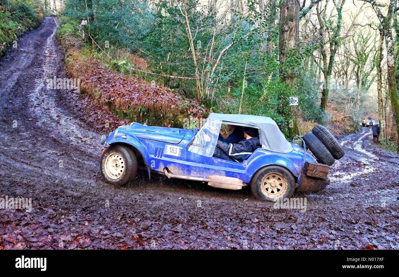 Dartmoor, Devon, UK. 7th Jan 2023. Exeter trial ‘Battle Against the ...
