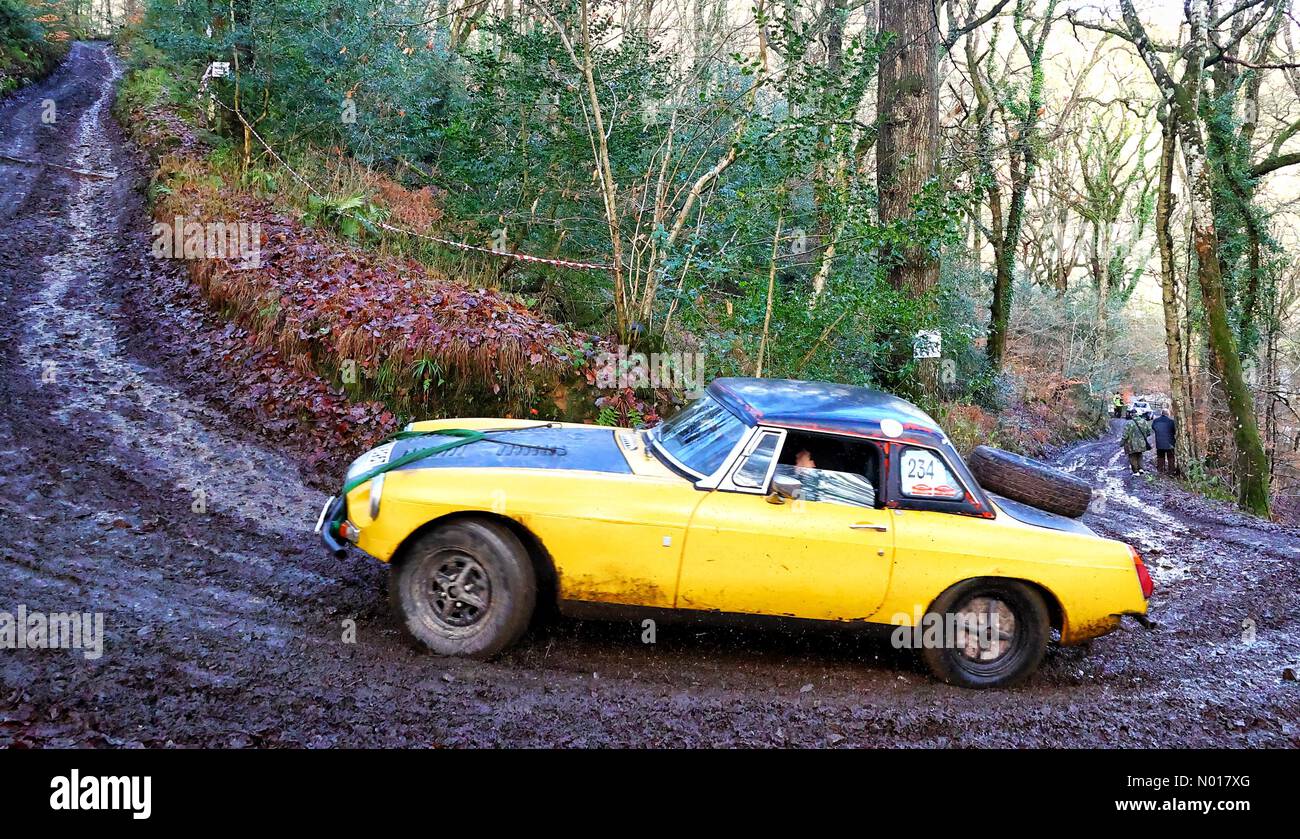 Dartmoor, Devon, UK. 7th Jan 2023. Exeter trial ‘Battle Against the ...