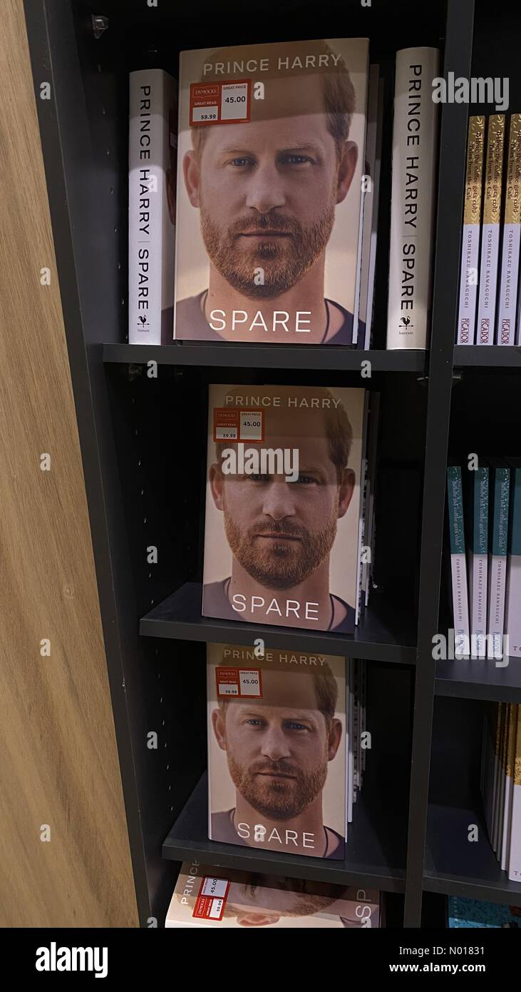 Adelaide, Australia 03/02/2023, Prince Harry Spare autobiography ...