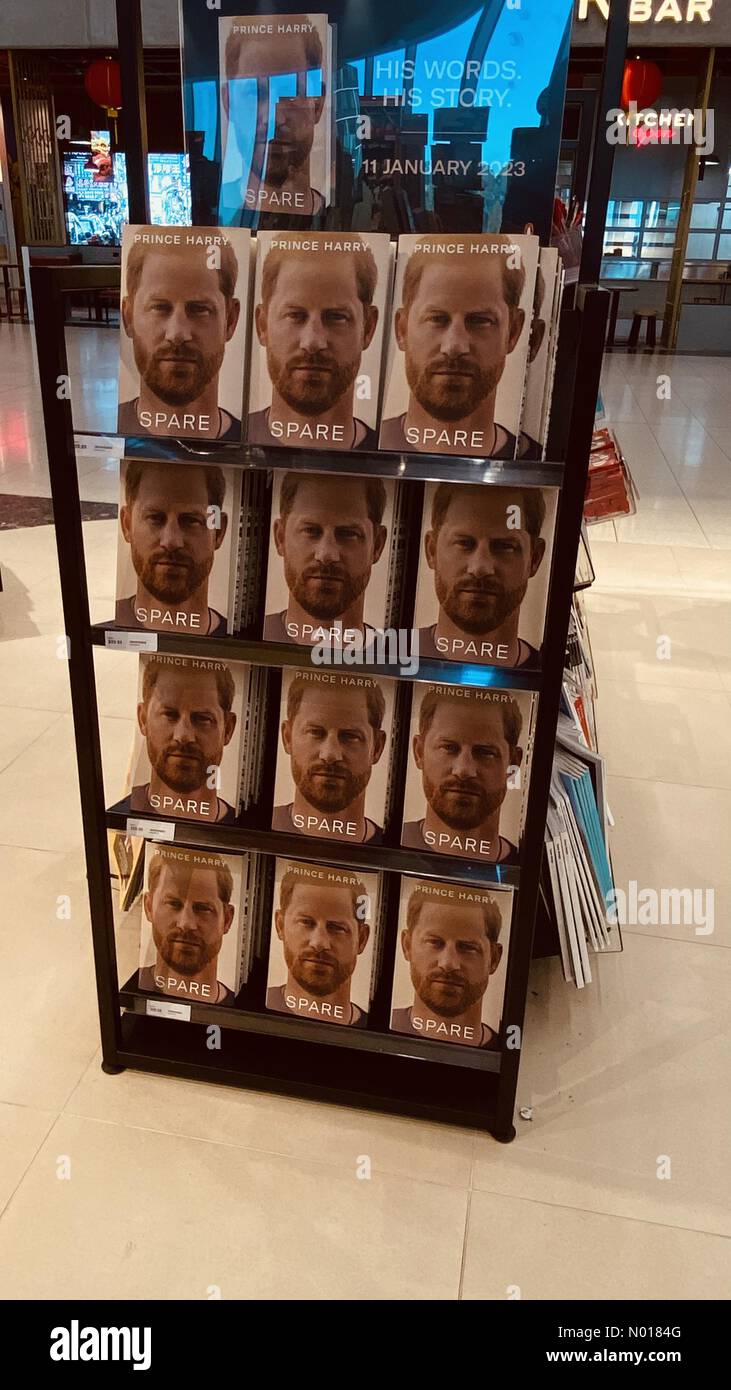 Adelaide, Australia. 8th January, 2023. Prince Harry's autobiography is ...