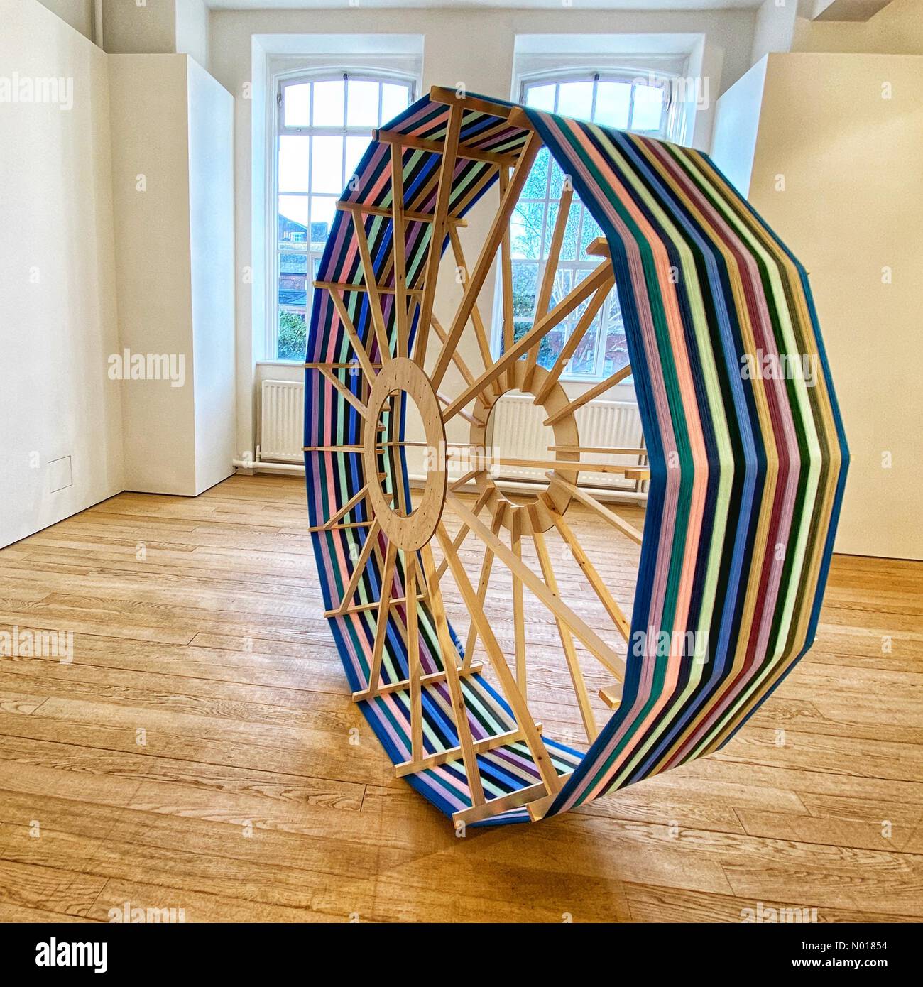 Exeter, Devon, UK. 10 Feb 2023. Will Cruickshank: Three Moons ...