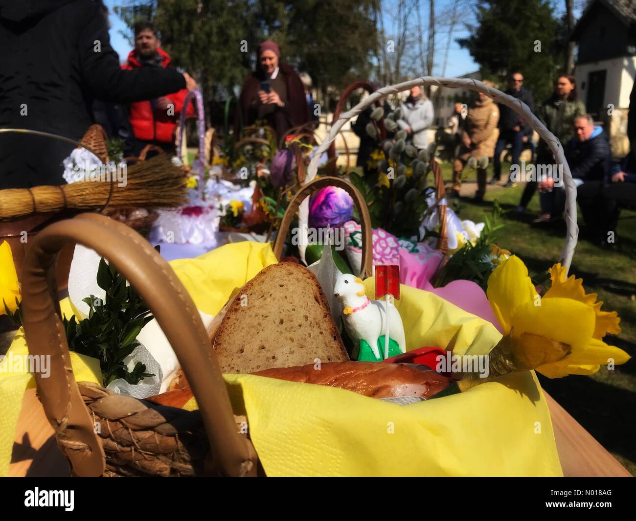Easter blessings in Poland - Sat 8th April 2023 - Laski near Warsaw ...