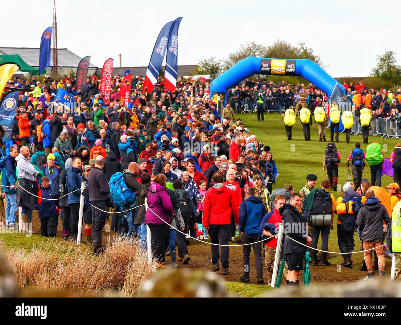 Crowds welcome teams home as they complete annual Ten Tors challenge on ...