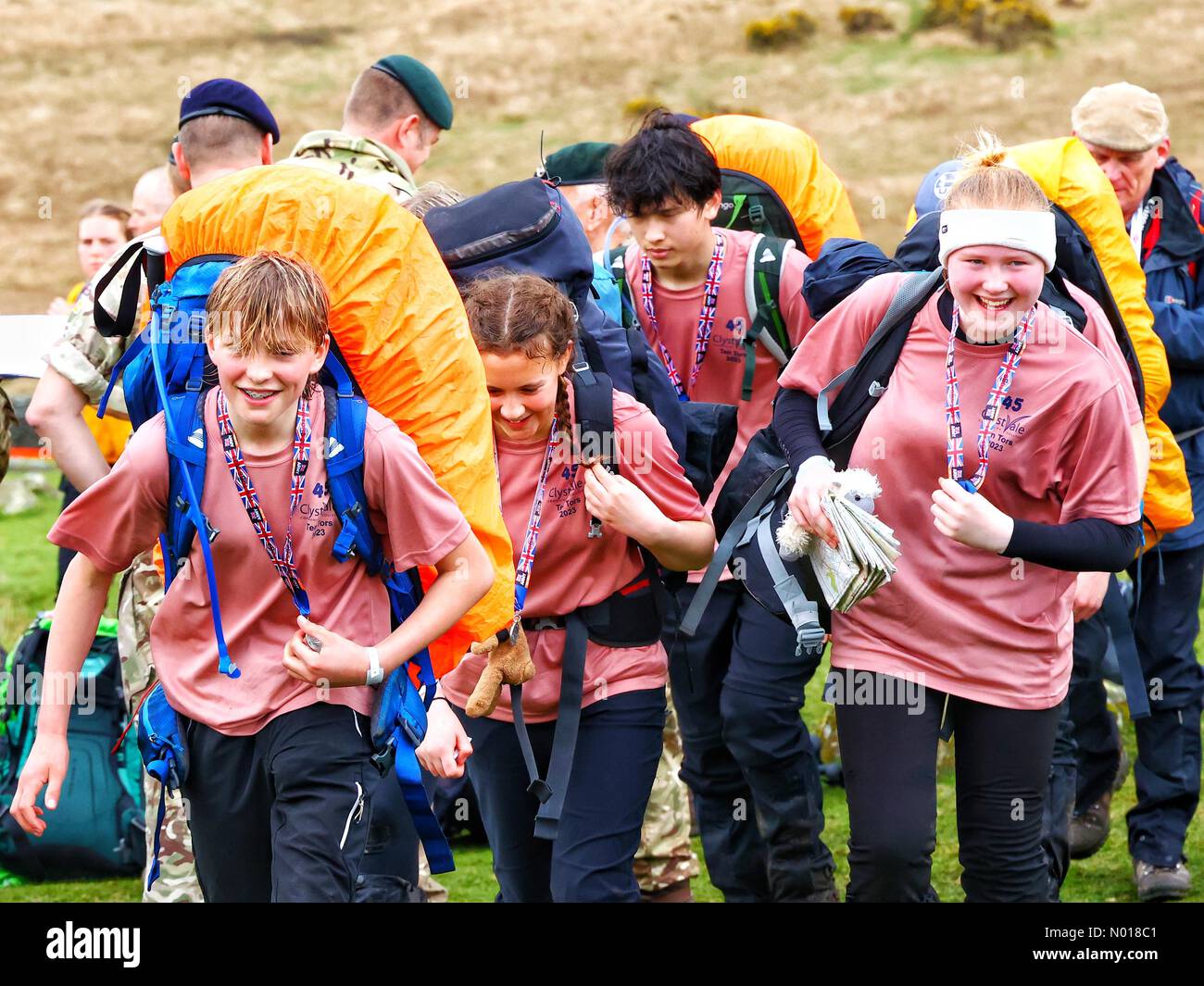 Teams complete annual Ten Tors challenge on Dartmoor. Okehampton camp ...