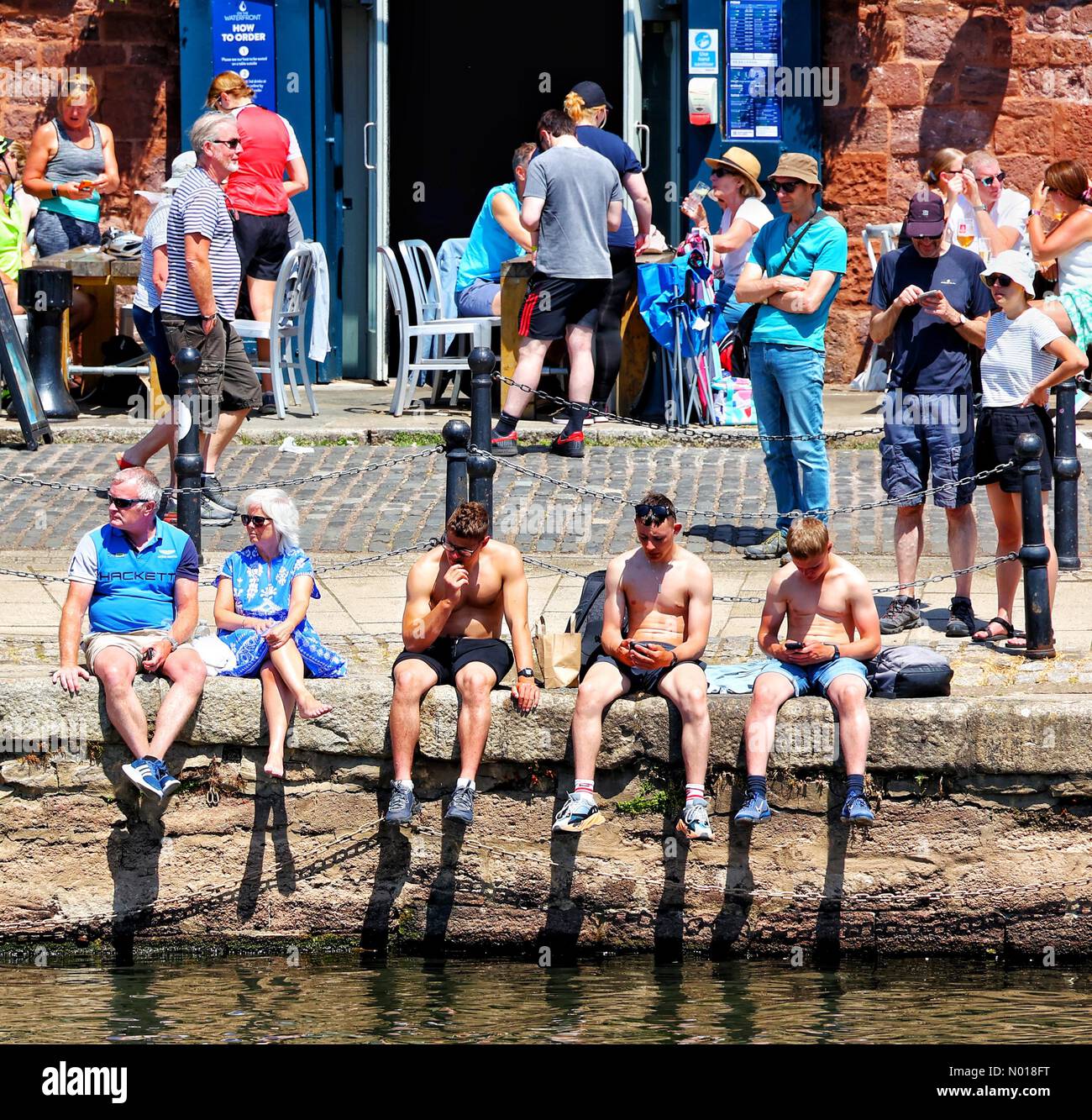 UK Weather: Crowds enjoy dragon boat festival in sunshine at Exeter ...
