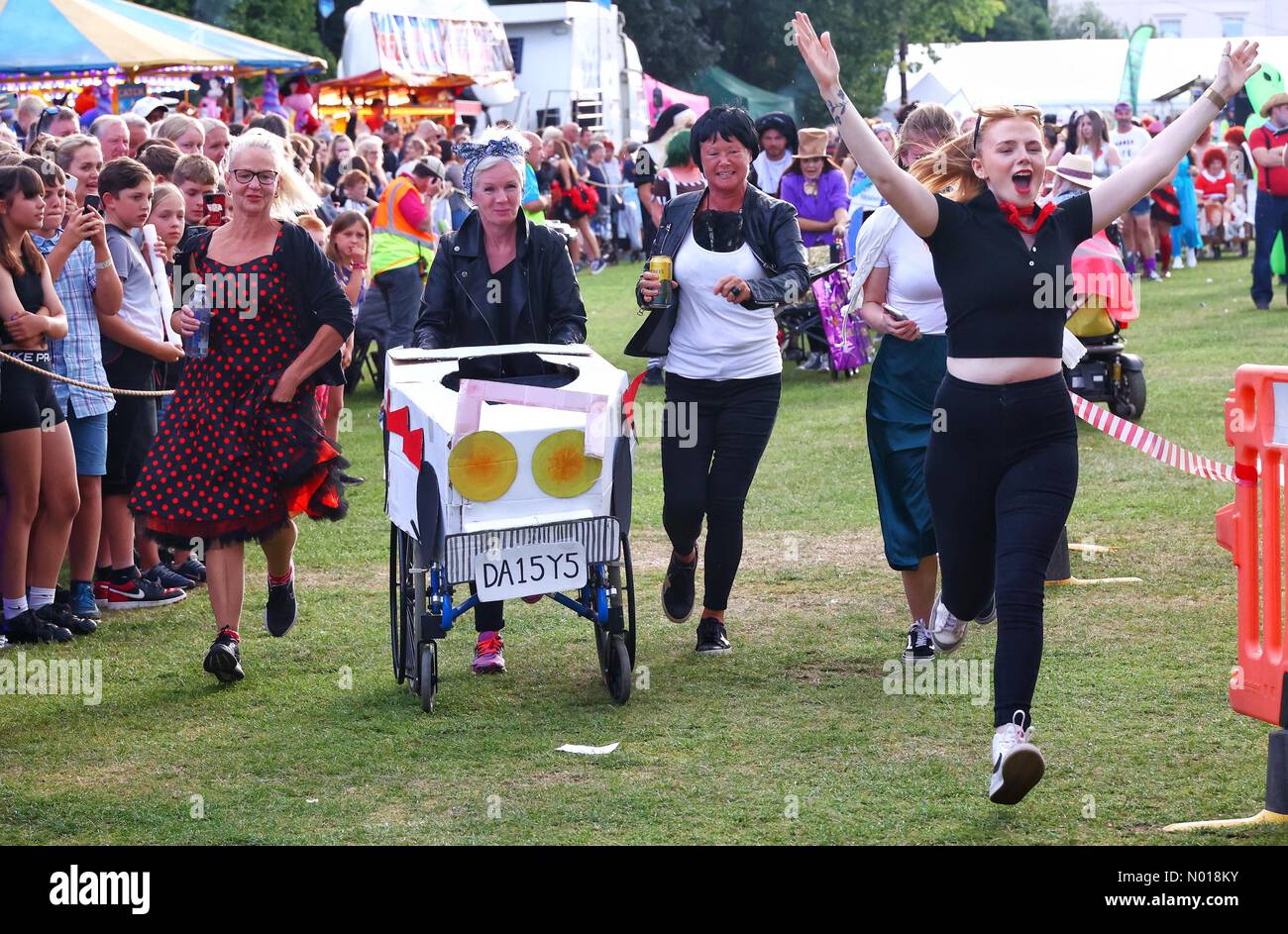 Dawlish, Devon, UK. 15th Aug, 2023. Dawlish Carnival 50th anniversary ...