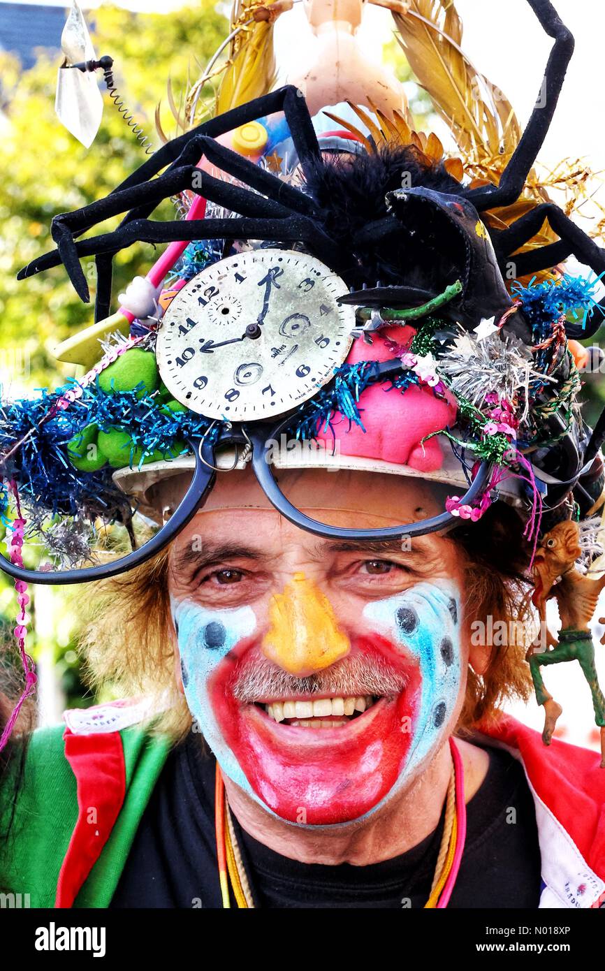 Moretonhampstead, Devon, UK. 24th August, 2023. Colourful people at ...