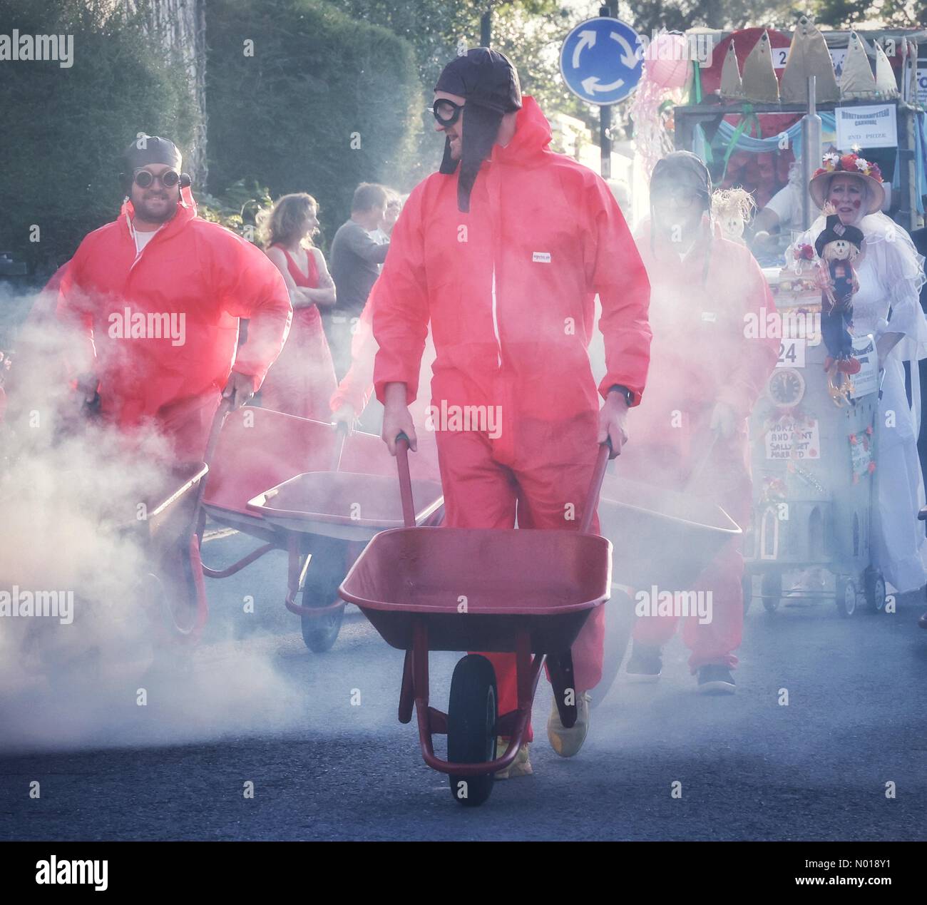 Dartmoor, Devon, UK. 24th August, 2023. The Red Barrows during evening ...